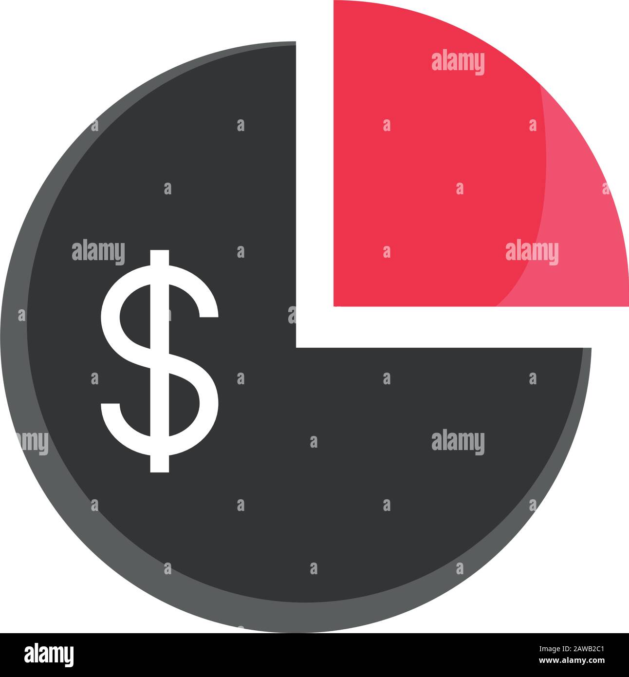 diagram report statistics economy money business finance vector ...