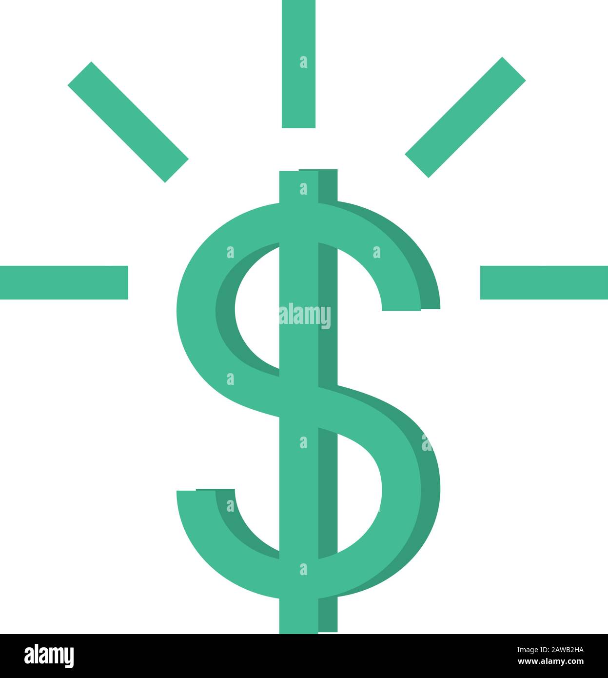 dollar money symbol economy business finance vector illustration Stock ...