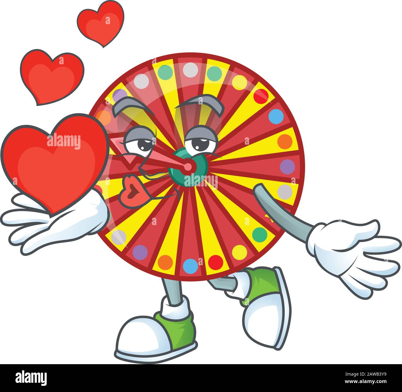 The spinning heart Cut Out Stock Images & Pictures - Alamy