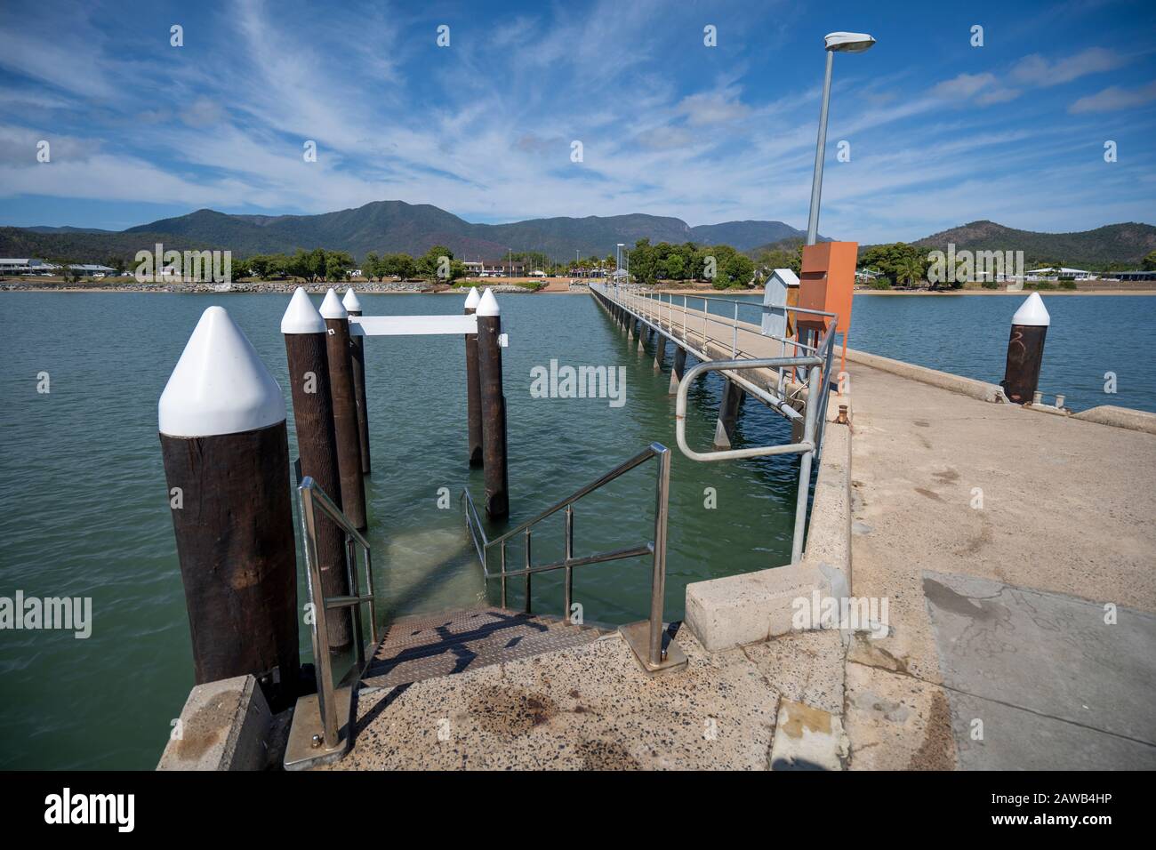 Cardwell Jetty, Cardwell North Queensland, Australia Stock Photo - Alamy