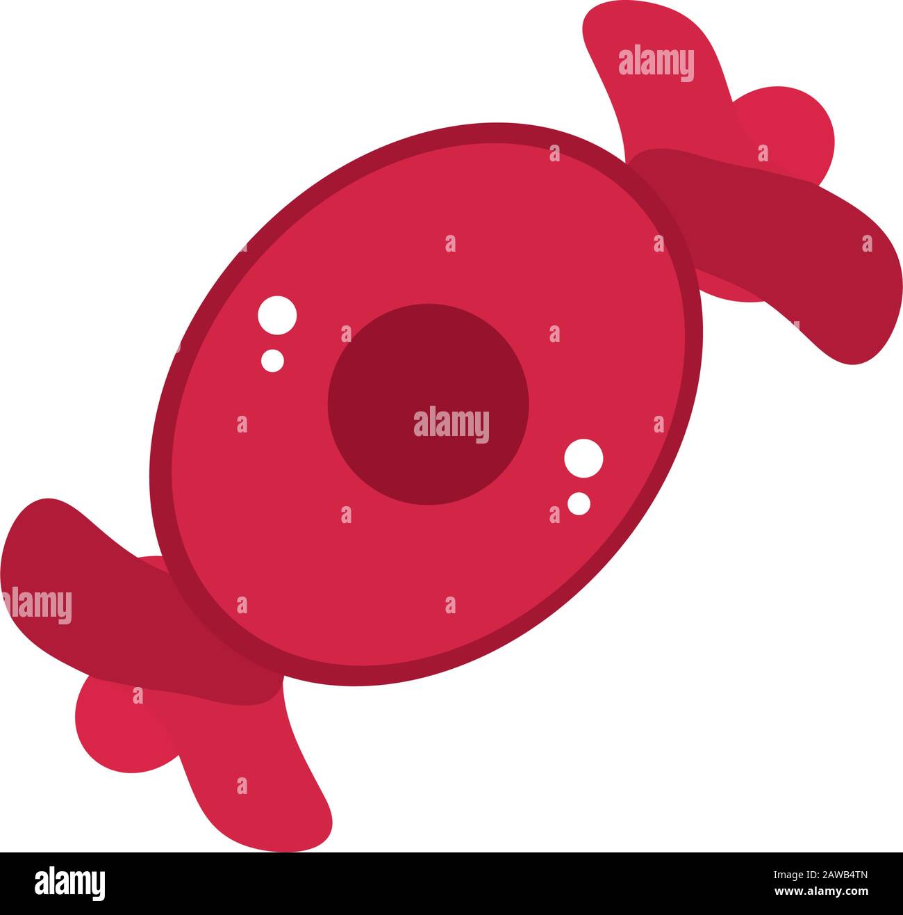 wrapped hard candy sweet confectionery snack food candy vector ...