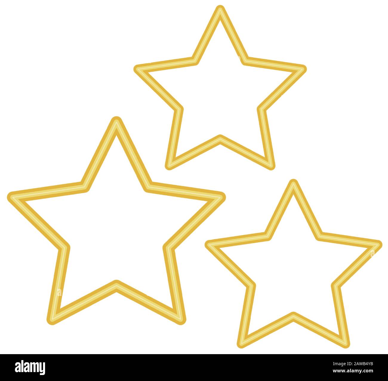 star symbol neon lights icon Stock Vector Image & Art - Alamy