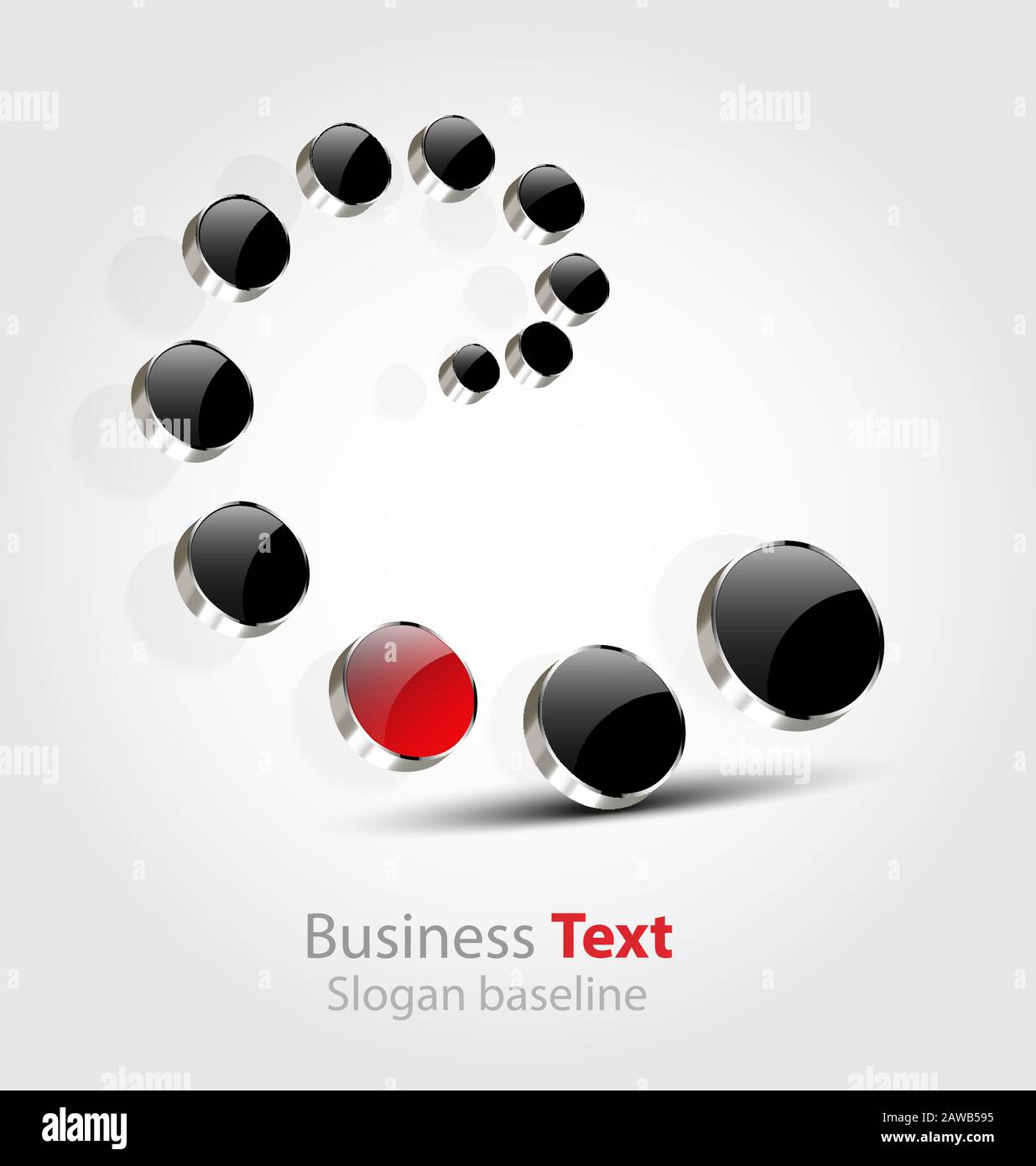 Originally created color business icon/logo Stock Vector Image & Art ...