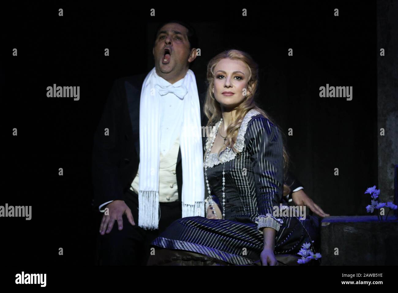 Sydney, Australia. 8th February 2020. The final dress rehearsal of Sir ...