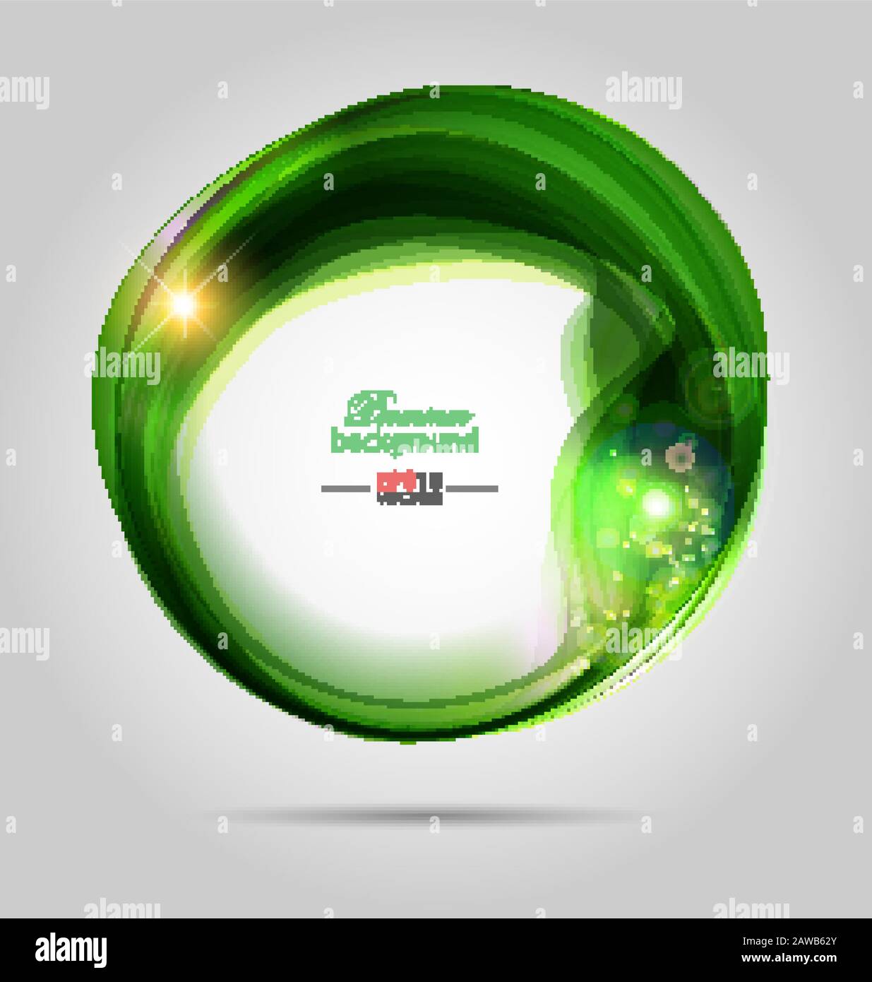 Creative vector illustration of the abstract frame background Stock ...