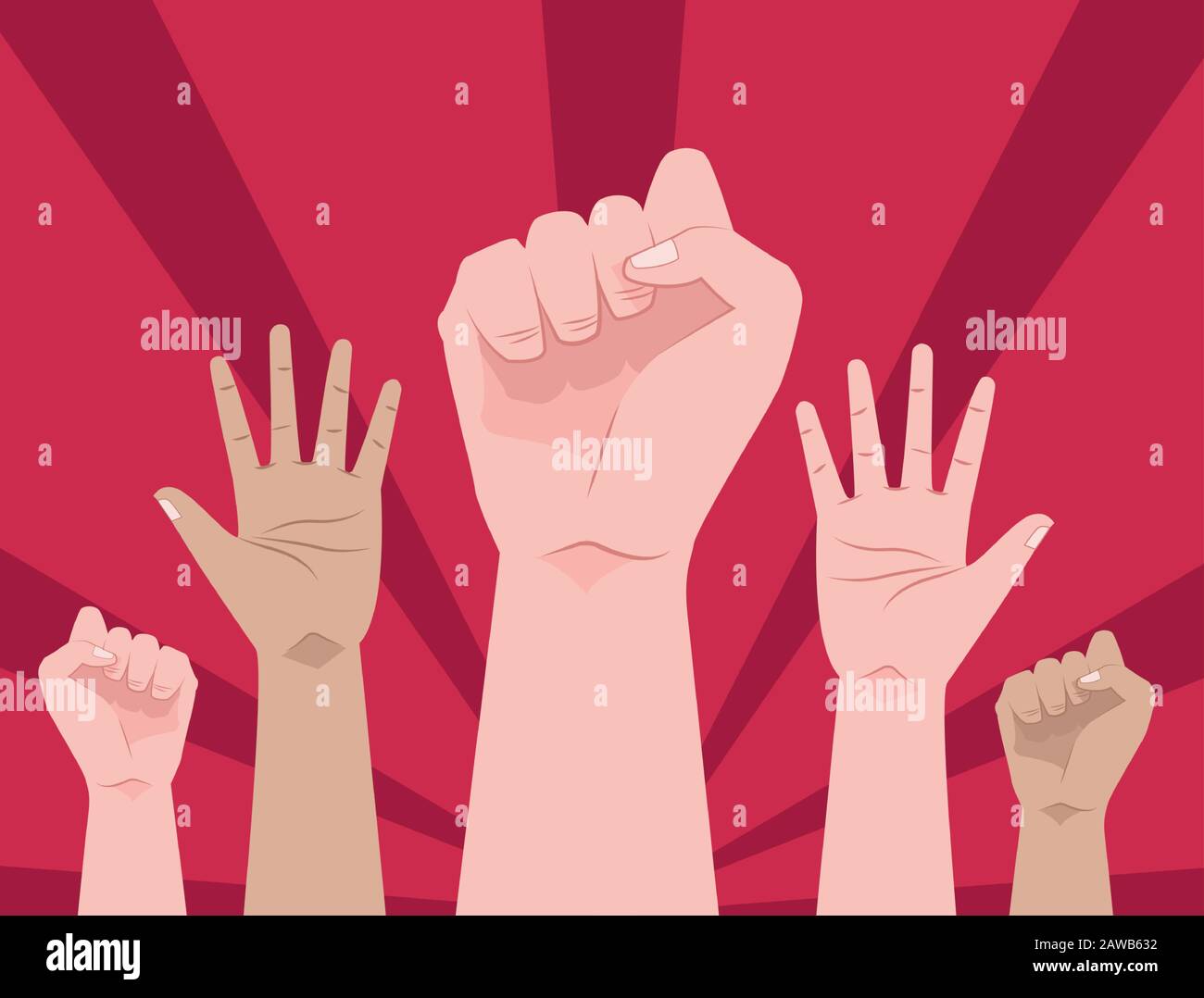 Protesting trump Stock Vector Images - Alamy