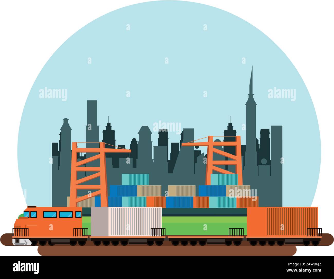 Delivery wagons Cut Out Stock Images & Pictures - Alamy