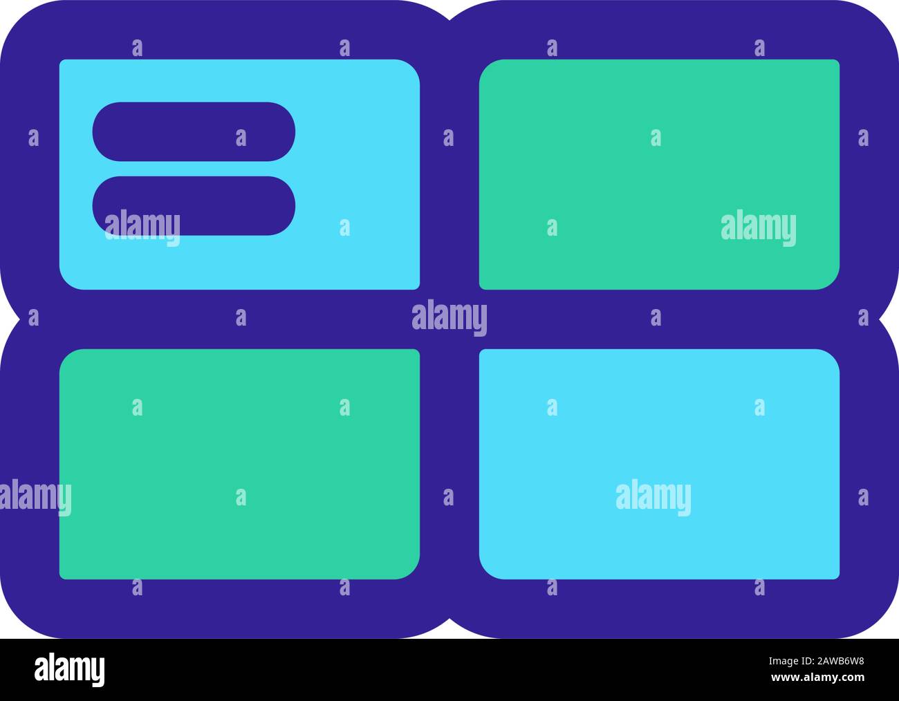 Mail icon vector. Isolated contour symbol illustration Stock Vector ...