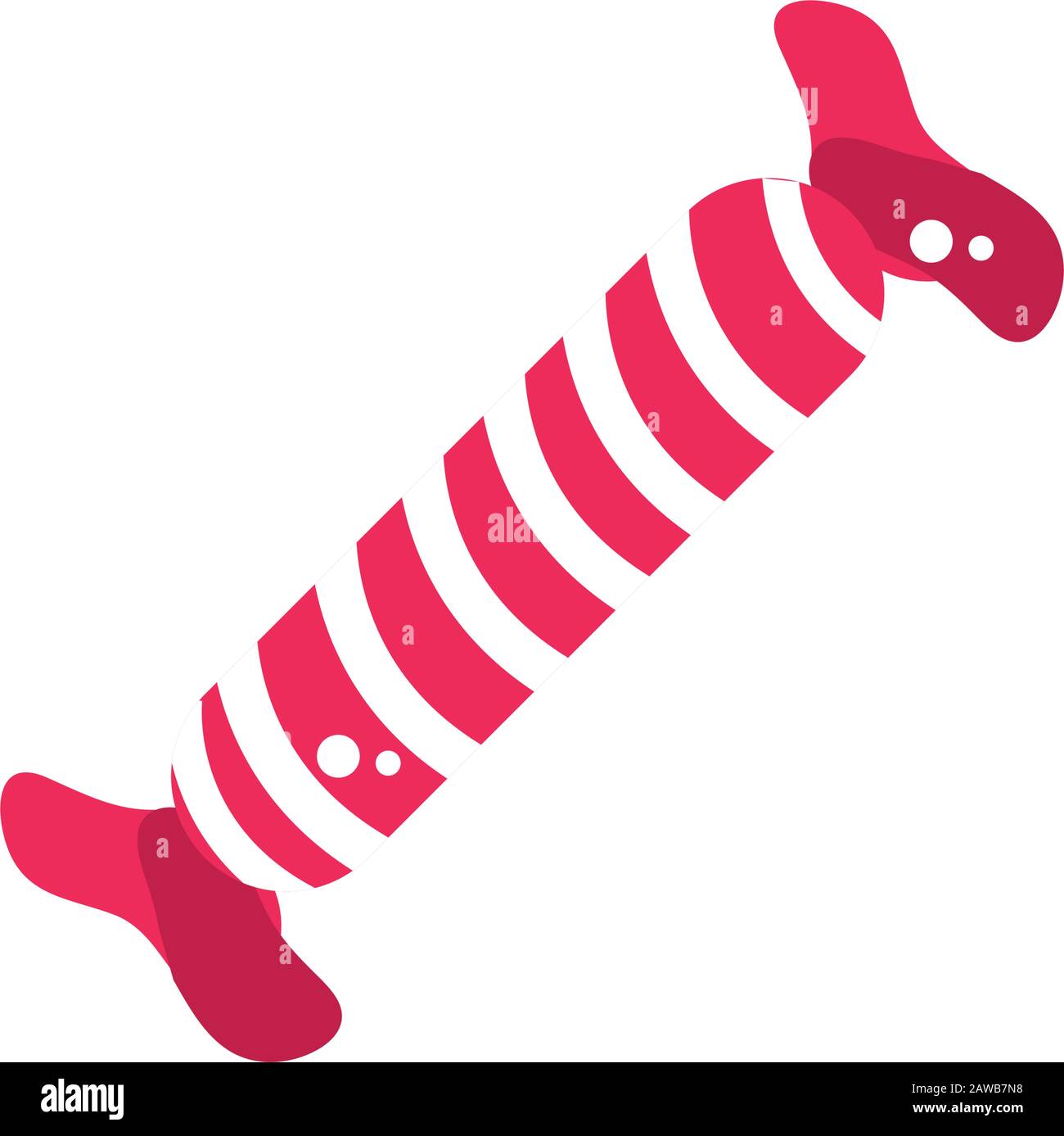 wrapped hard candy sweet confectionery snack food candy vector ...