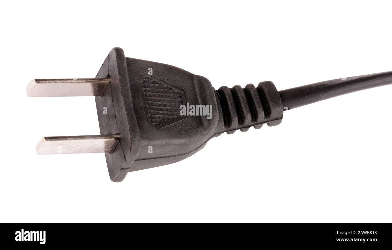 American Outlet Plug with Cord Isolated Stock Photo - Alamy