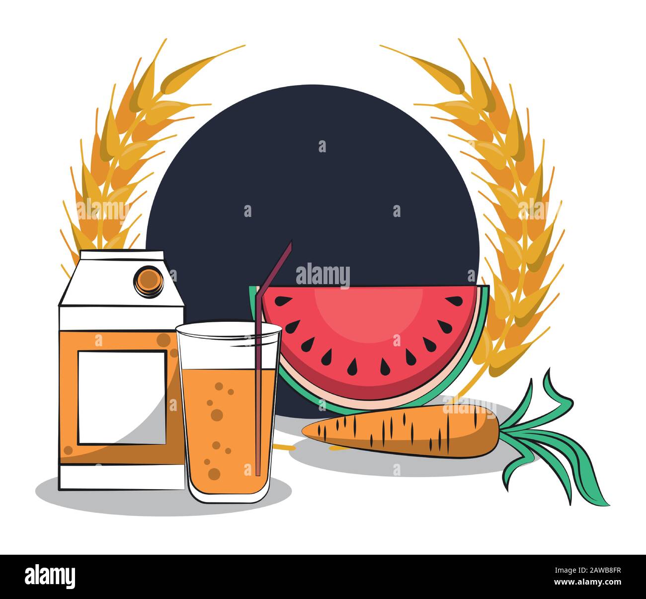healthy food life style icons Stock Vector Image & Art - Alamy
