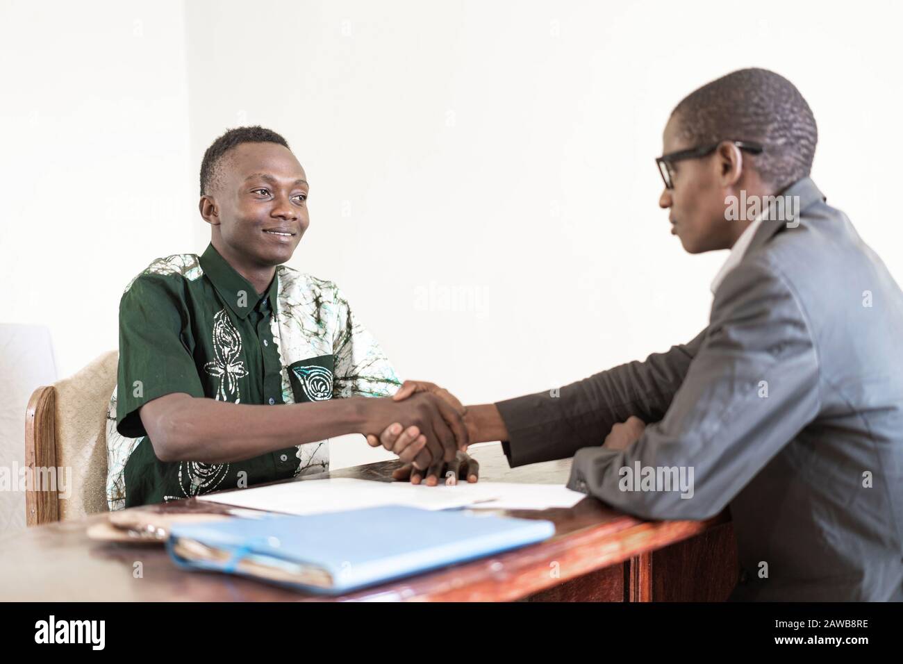 Interview two people african american hi-res stock photography and ...