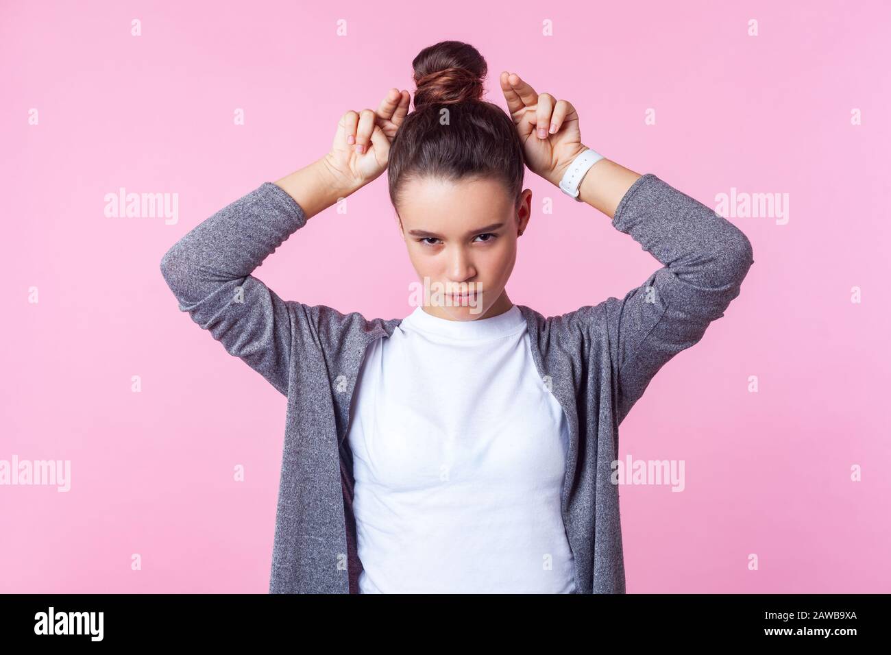 Teen angry bully hi-res stock photography and images - Alamy