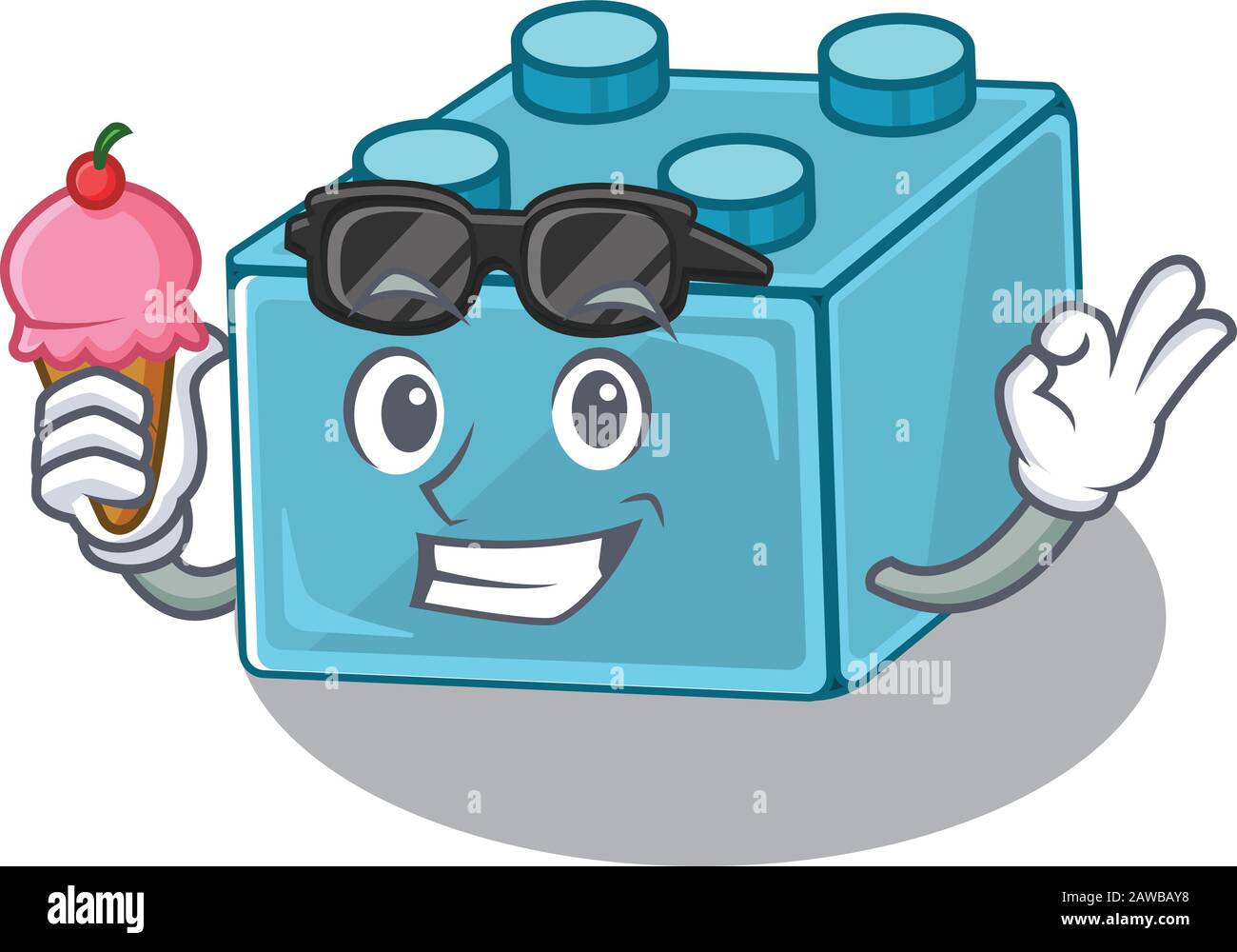 Lego mascot Stock Vector Images - Alamy