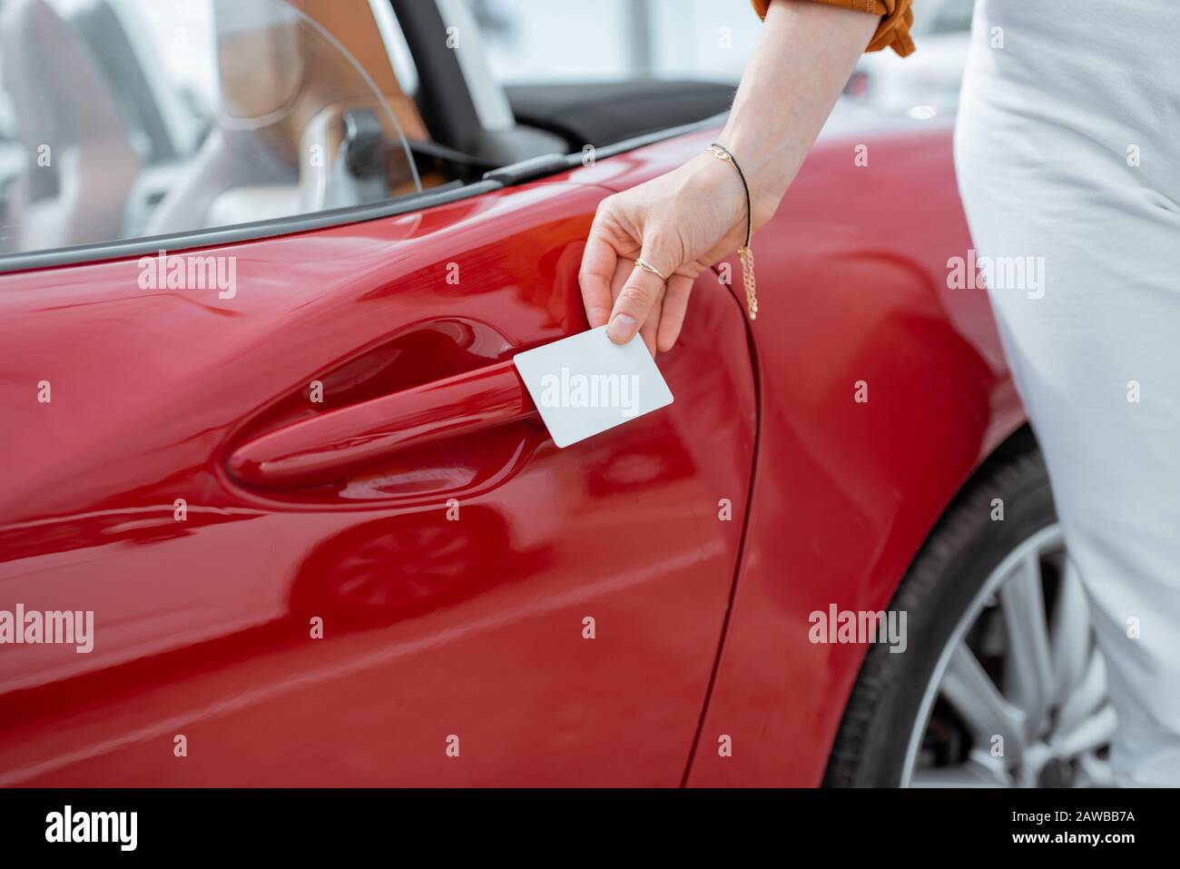 Car access hi-res stock photography and images - Alamy