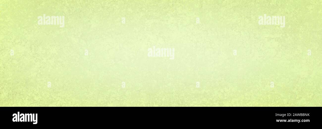 Pastel green background banner in panoramic size with old faded ...