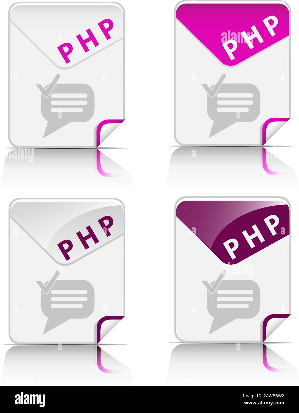 Type icon hi-res stock photography and images - Alamy