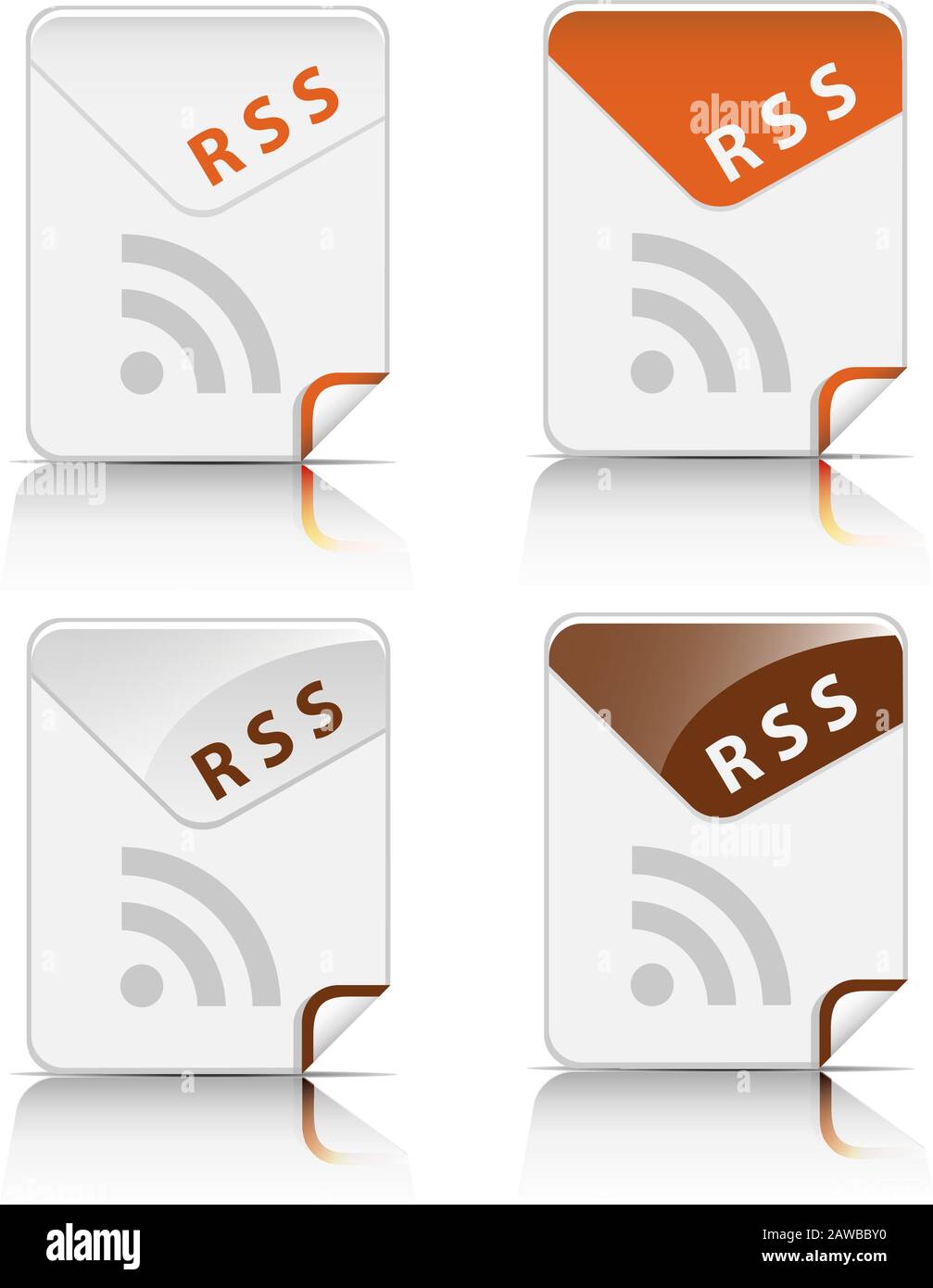 Creative and modern design of file type icon Stock Vector Image & Art ...