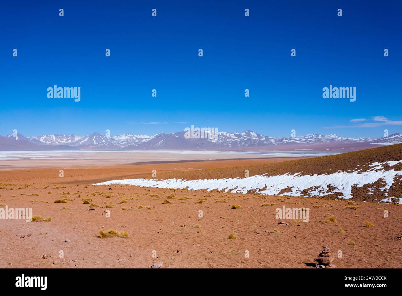 Bolivian mountains landscape,Bolivia.Andean plateau view Stock Photo ...