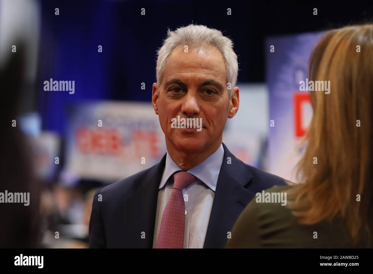 Manchester, New Hampshire, USA. 7th Feb, 2020. ABC Democratic ...