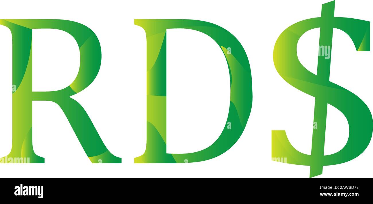 Dominican Republic Dollar symbol currency unit icon Stock Vector Image ...