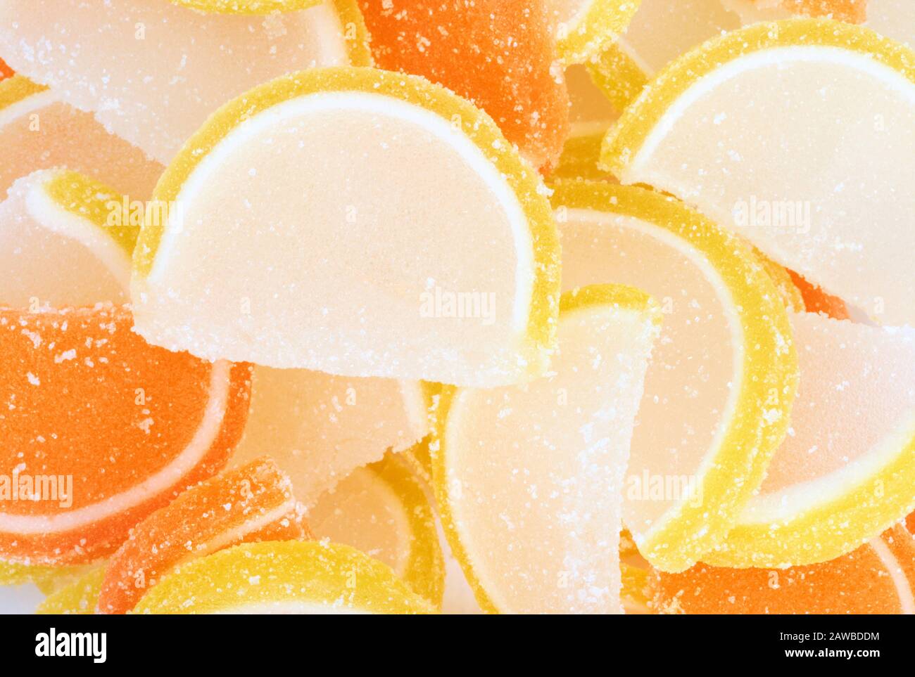 many Multicolor Fruit Jelly Stock Photo - Alamy