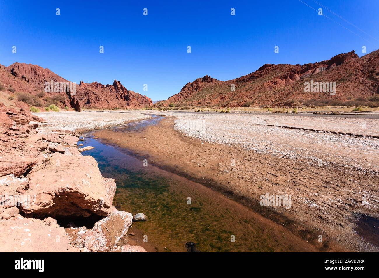 Bolivian canyon near Tupiza,Bolivia.Quebrada Seca,Duende canyon ...