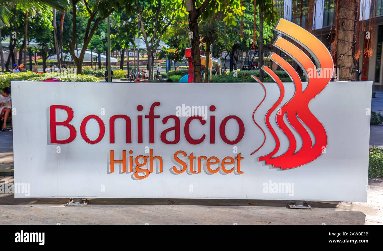 Bonifacio Global City, Metro Manila, Philippines - December 19, 2019 ...