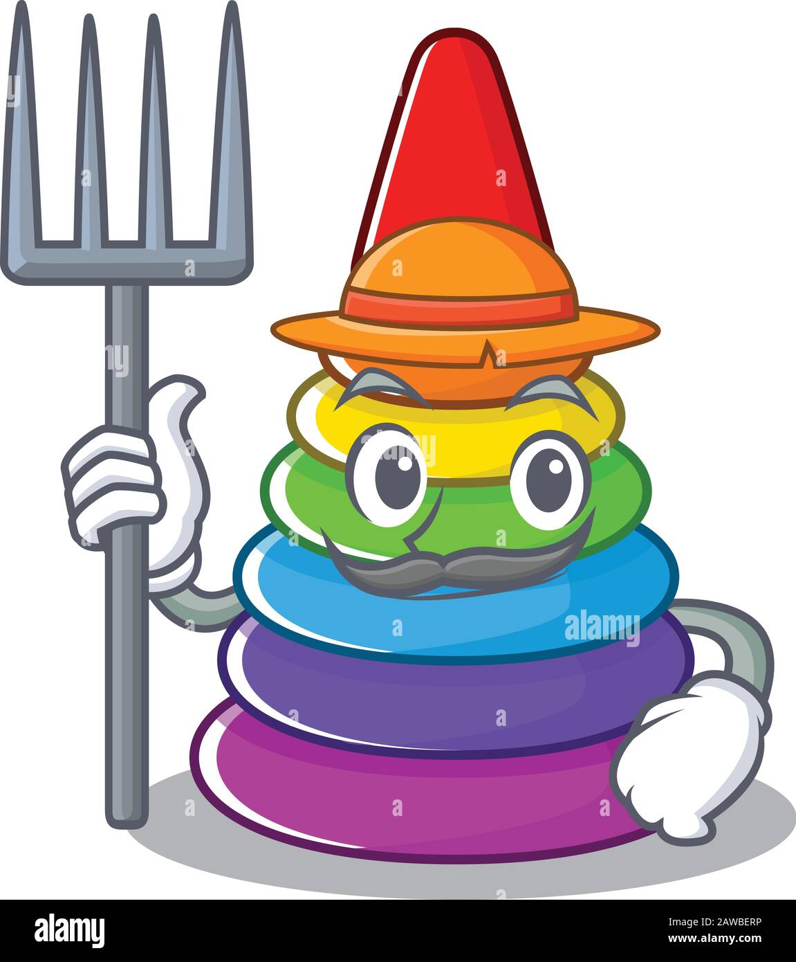 Figurine construction worker Stock Vector Images - Alamy