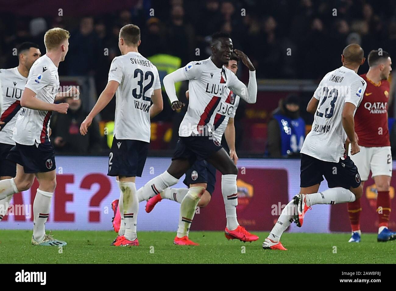 Rome, Italy. 07th Feb, 2020. Football Serie A Roma v Bologna.Olympic ...