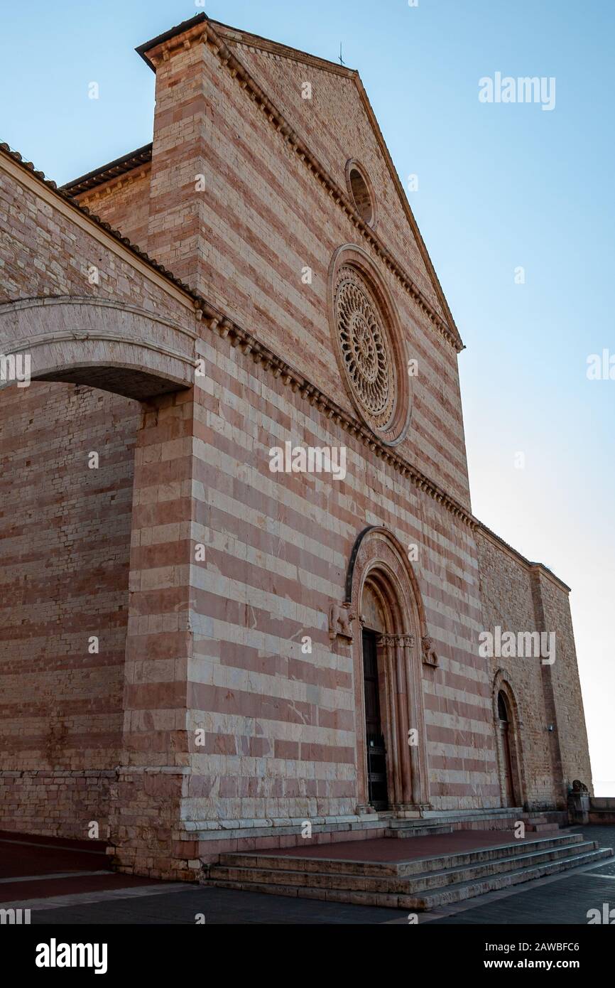 Assisi, the city of peace, Italy. UNESCO World Heritage Site, the ...