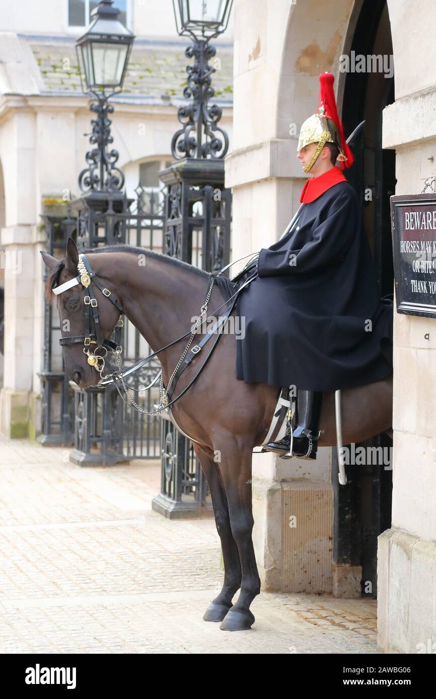 Ceremonial uniform of the household cavalry hi-res stock photography and images - Alamy