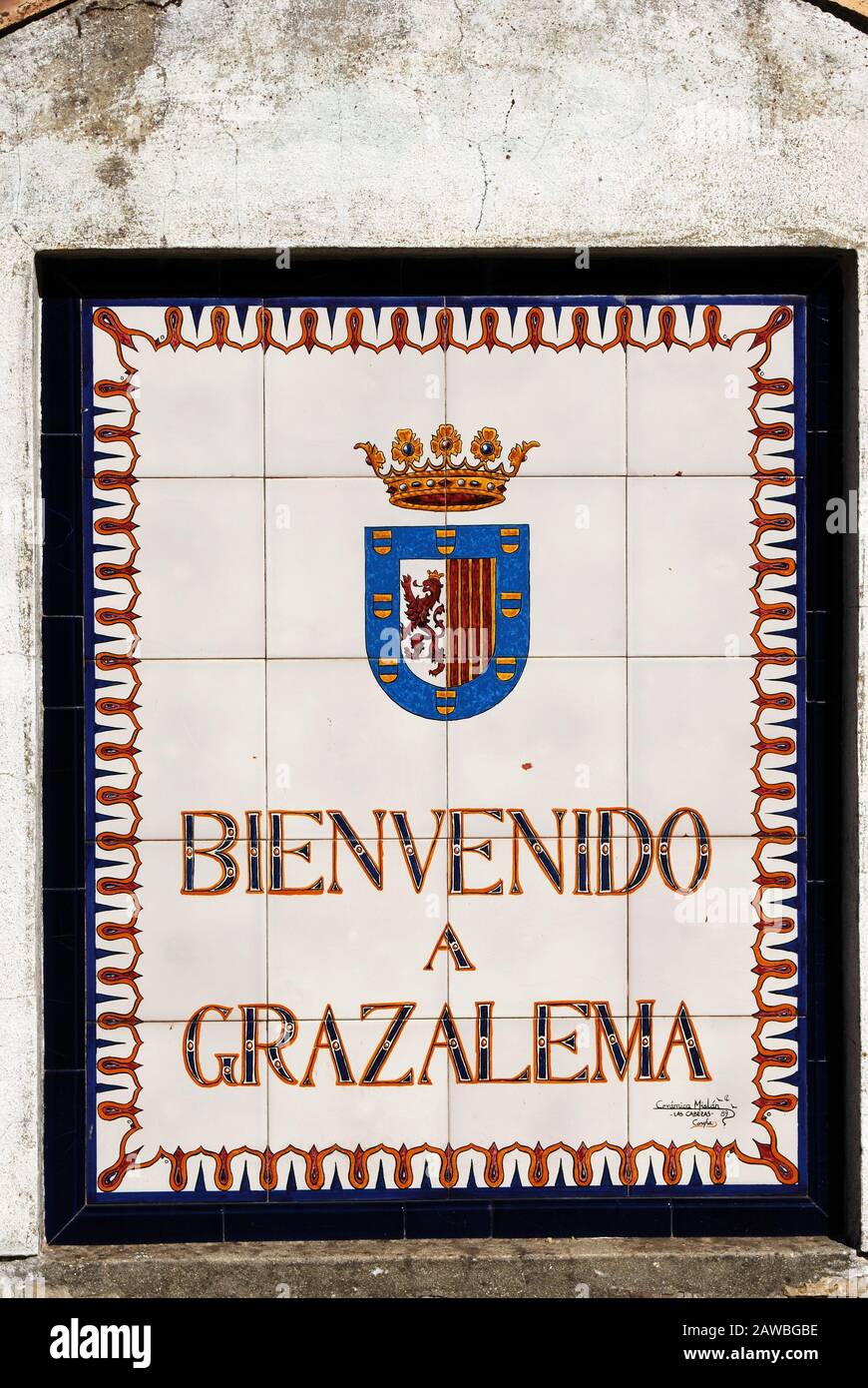 Welcome to cadiz sign hi-res stock photography and images - Alamy