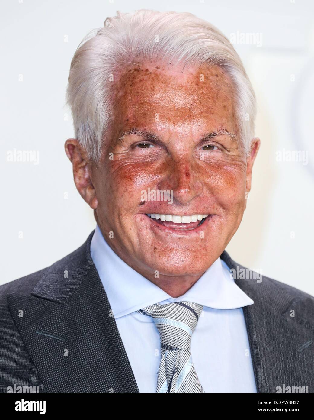 HOLLYWOOD, LOS ANGELES, CALIFORNIA, USA - FEBRUARY 07: George Hamilton ...