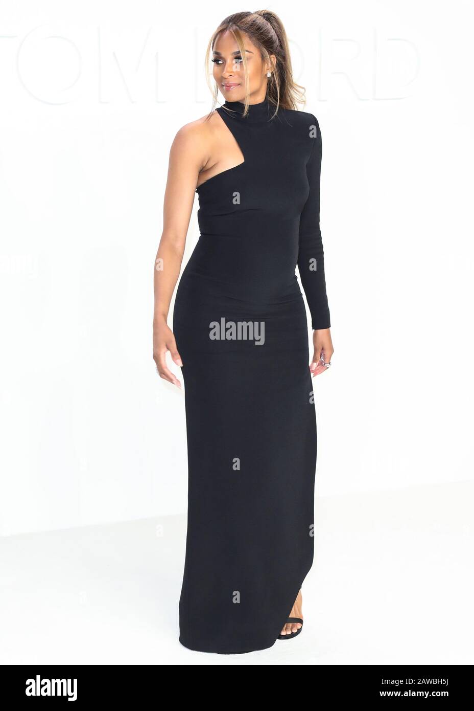 HOLLYWOOD, LOS ANGELES, CALIFORNIA, USA - FEBRUARY 07: Ciara arrives at ...