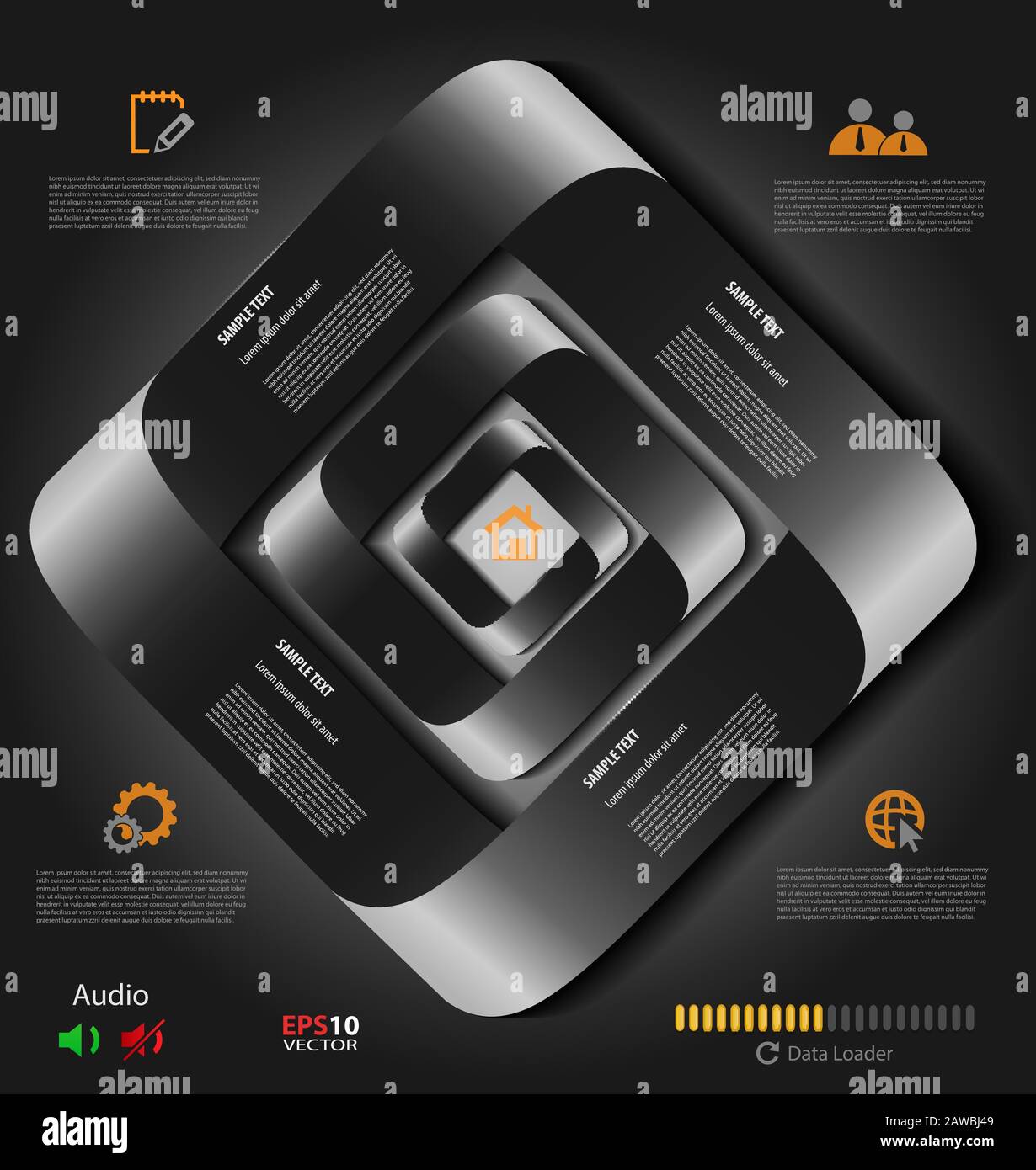 Stylized presentation highlights hi-res stock photography and images ...