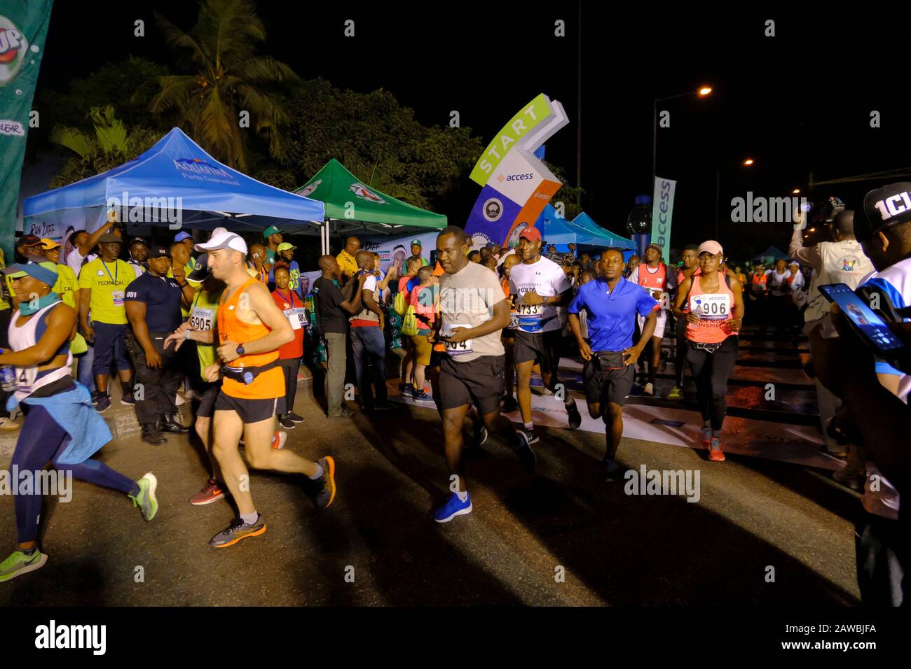 Access bank lagos city marathon hi-res stock photography and images - Alamy