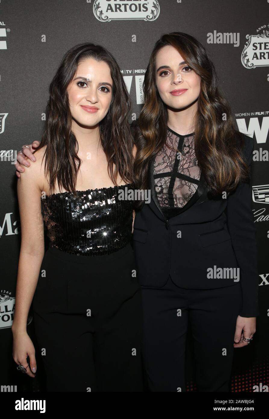 Hollywood, California, USA. 7th Feb, 2020. Laura Marano, Vanessa Marano ...