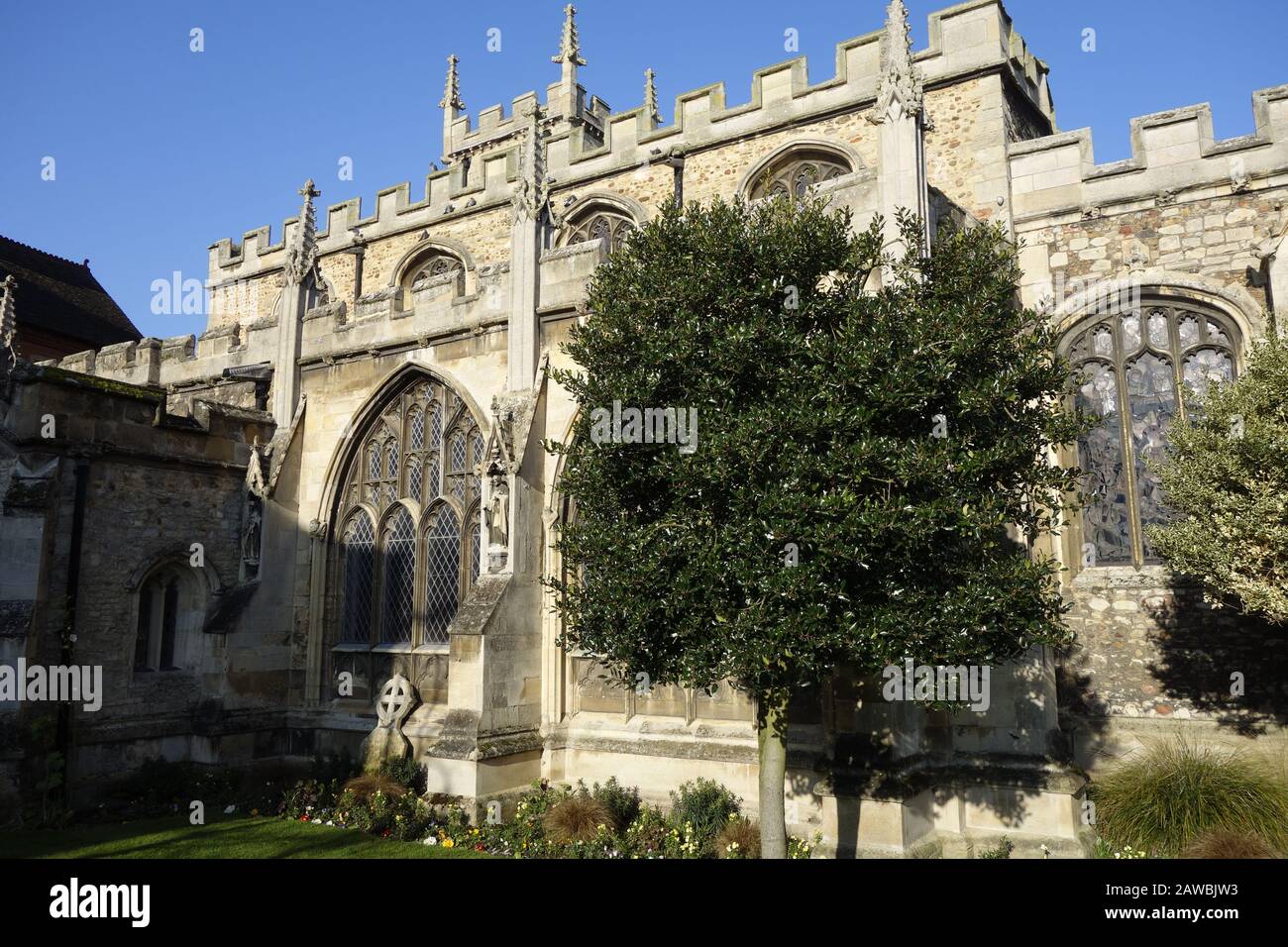 all saints church in the town square, huntingdon town centre ...