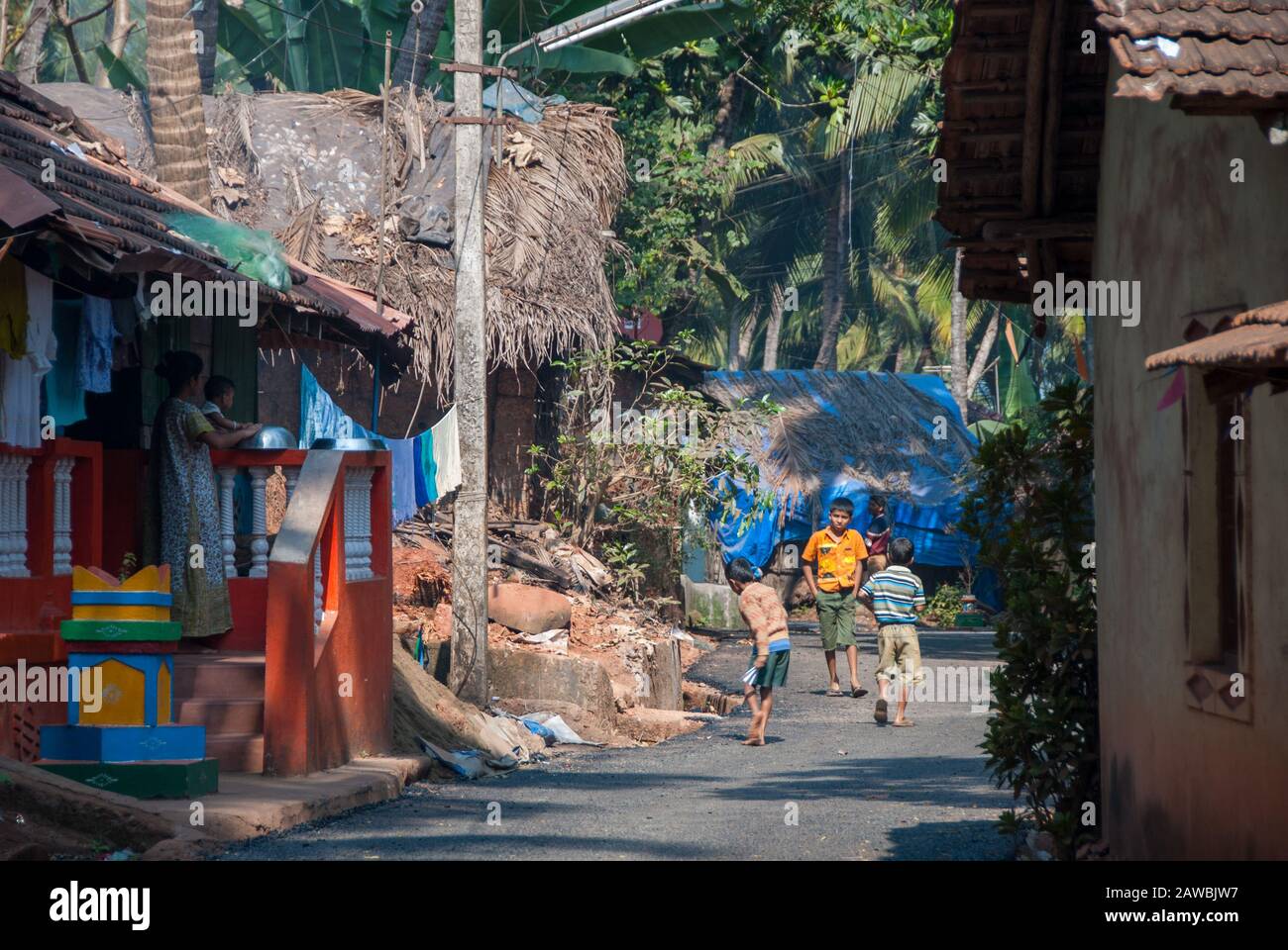 Southern Goa India Stock Photo - Alamy