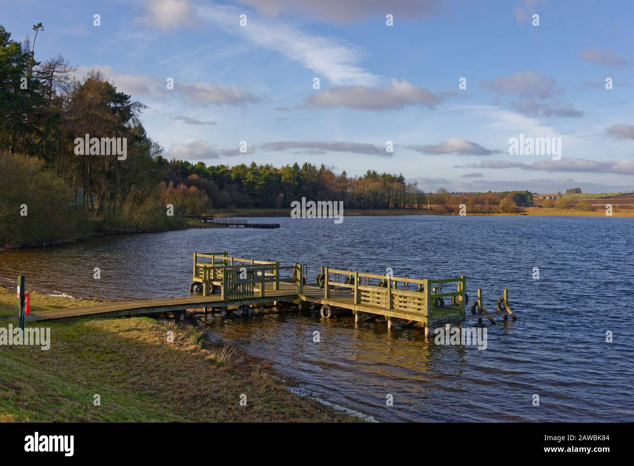Reservoir in monikie country park hi-res stock photography and images ...