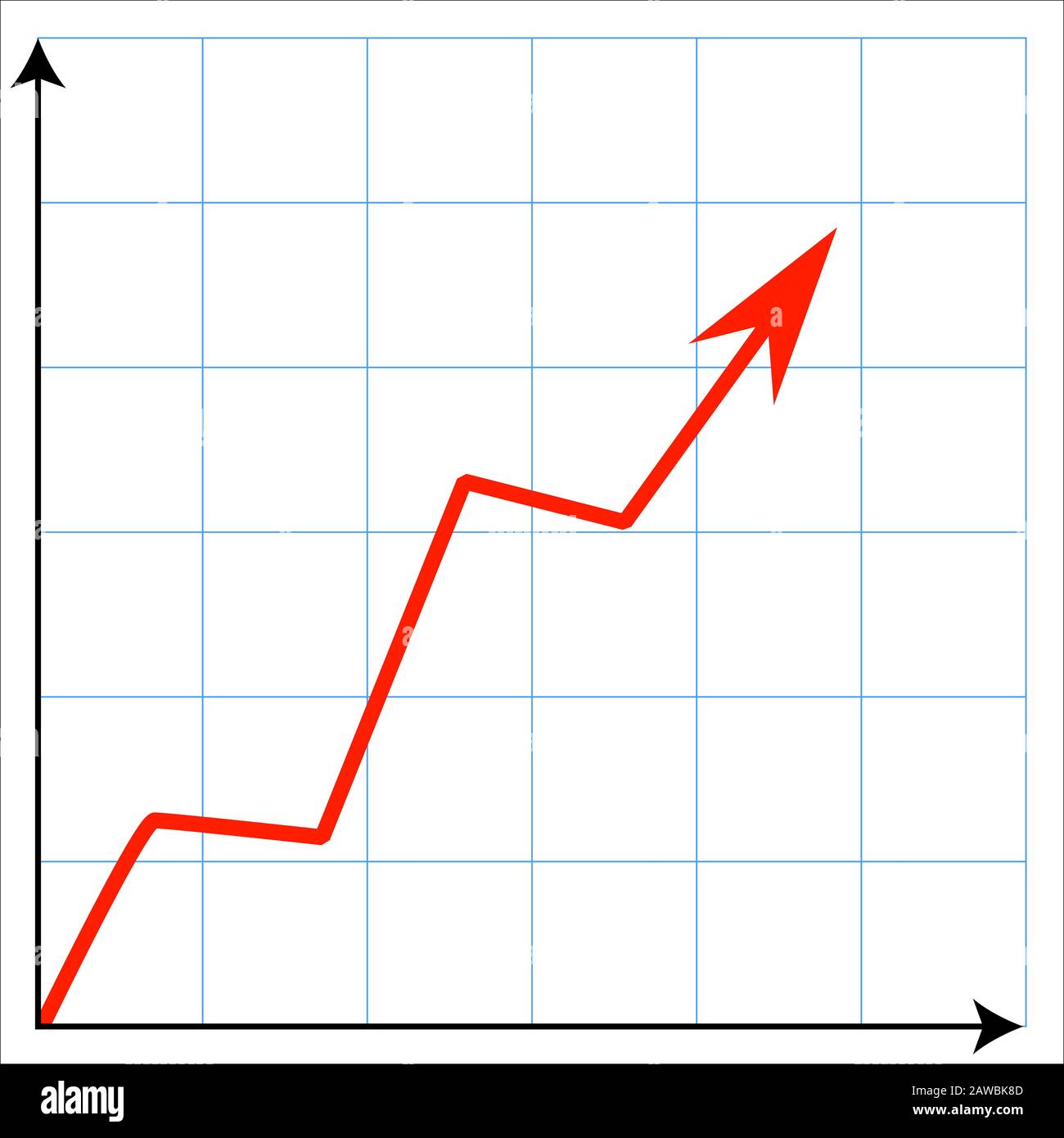 graph with red arrow, flat vector, growth graph with red arrow, flat ... graph with red arrow, flat vector, growth graph with red arrow, flat ...