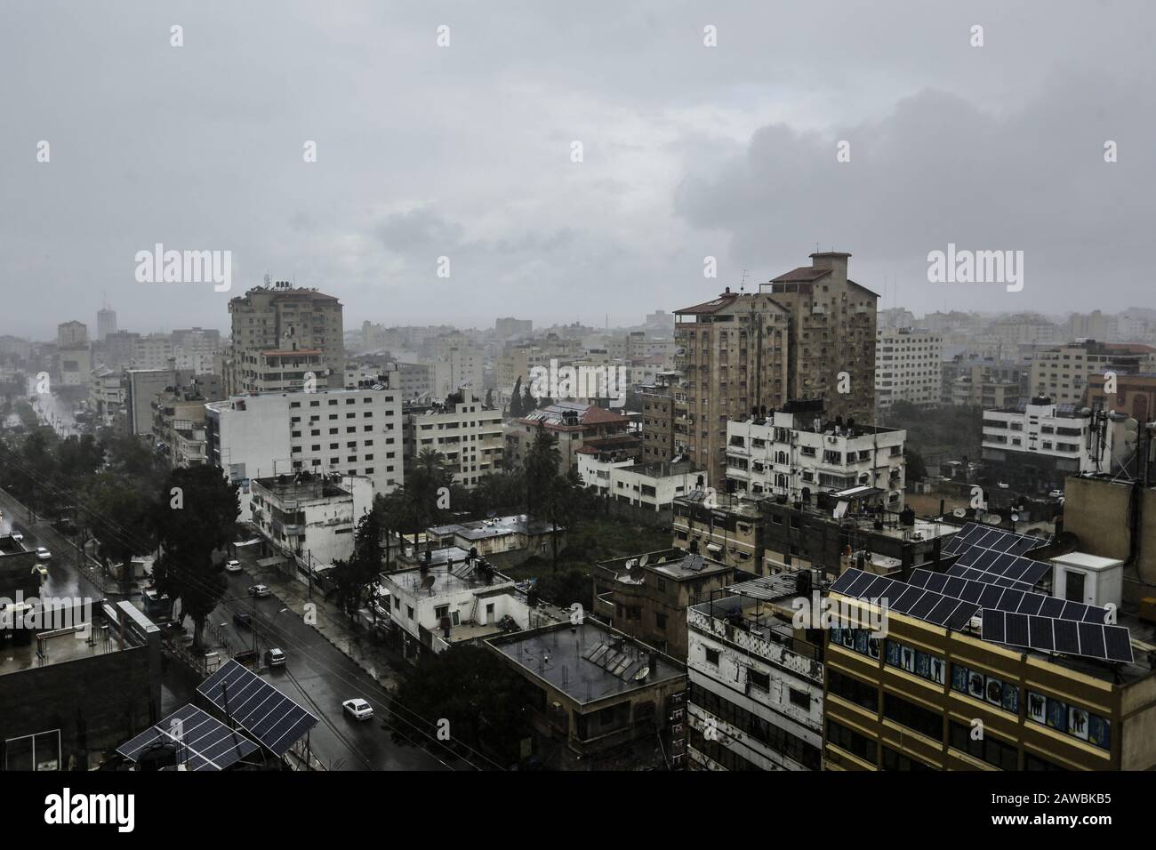 Gaza City, The Gaza Strip, Palestine. 8th Feb, 2020. A Picture taken on ...