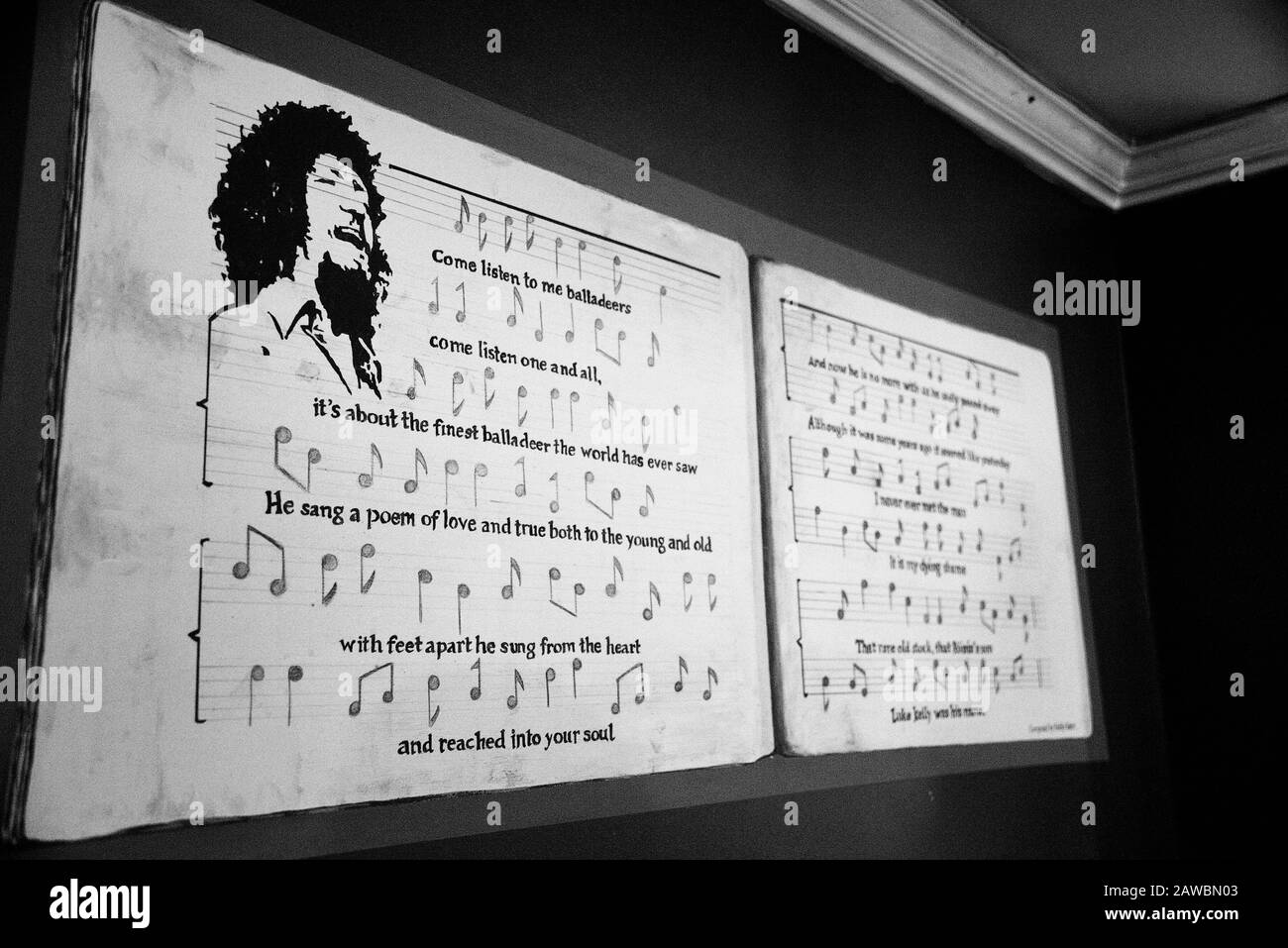 Luke kelly wall art hi-res stock photography and images - Alamy