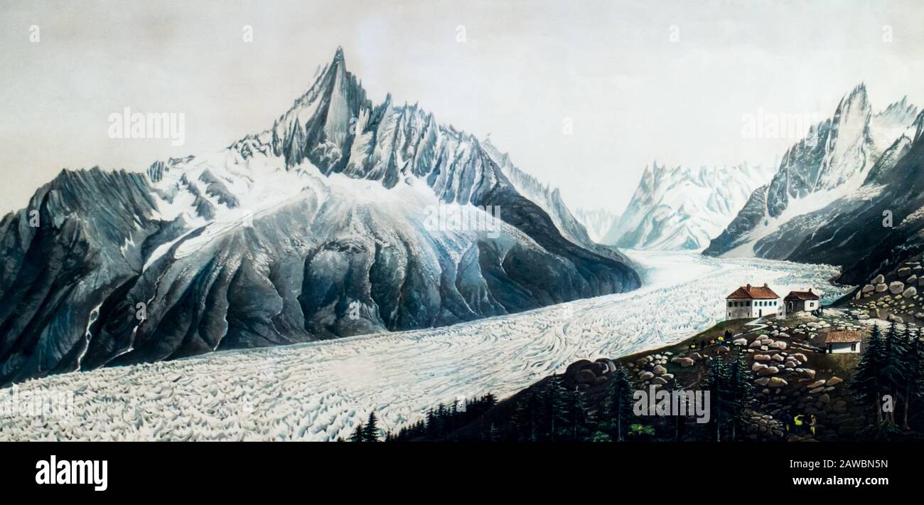 Chamonix mont blanc museum du mont blanc hi-res stock photography and ...