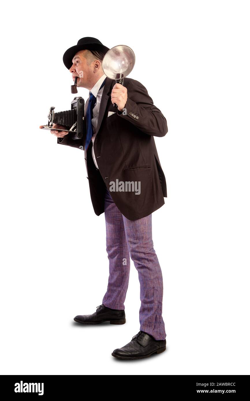 Retro photo session Cut Out Stock Images & Pictures - Alamy