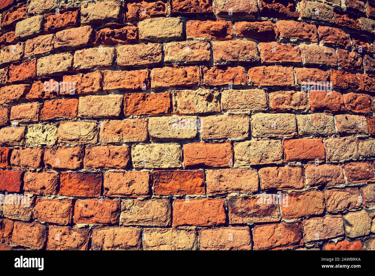 Ancient pattern brick wall texture Stock Photo - Alamy