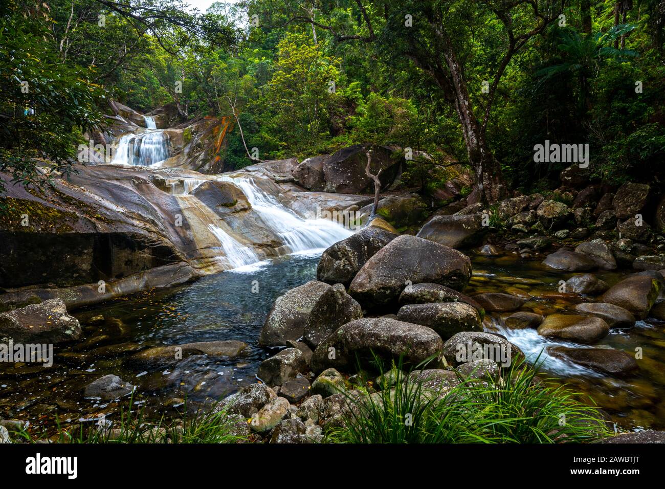 Josephine Falls, Wooroonooran National park, North Queensland ...
