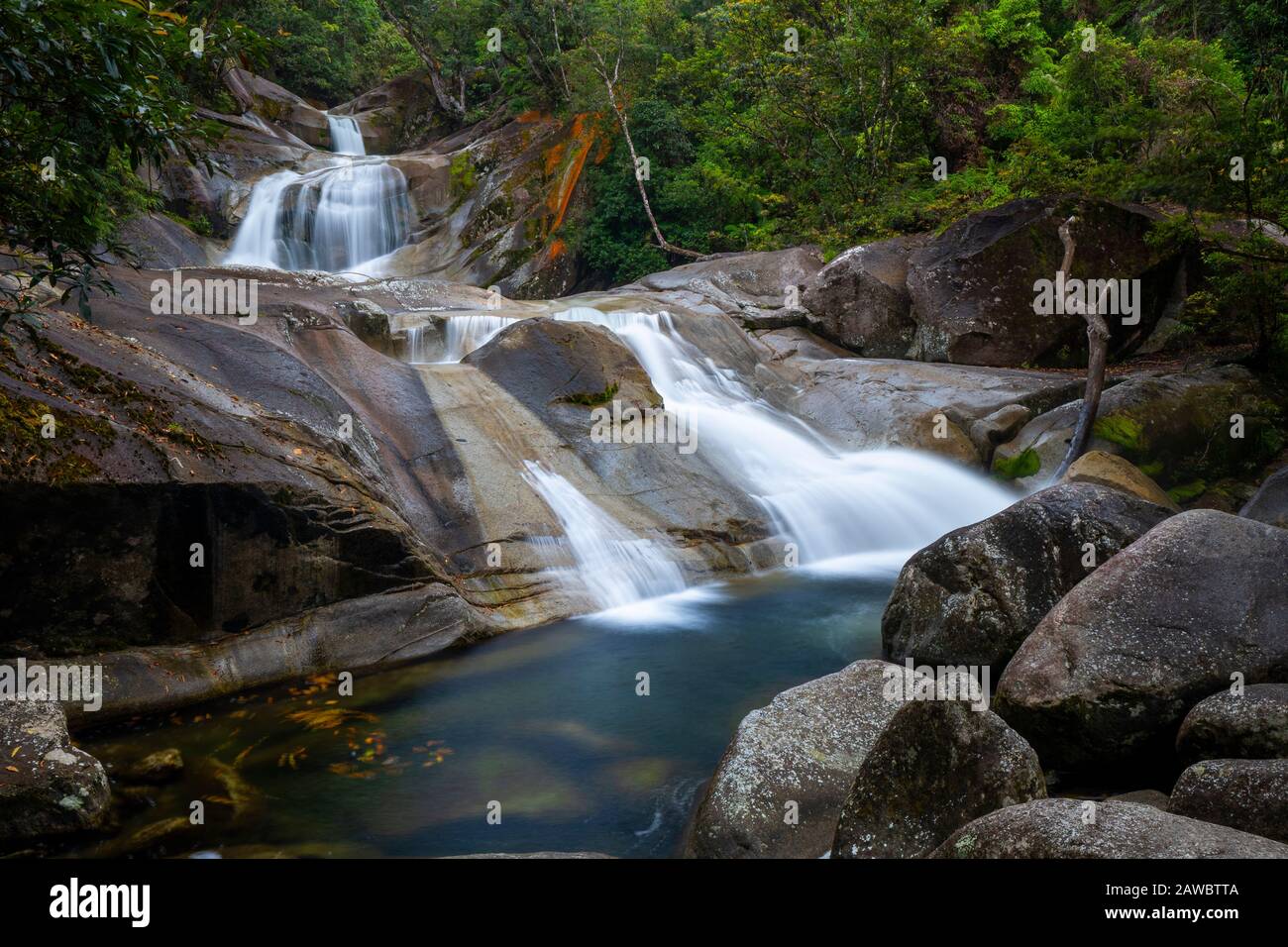 Josephine Falls, Wooroonooran National park, North Queensland ...