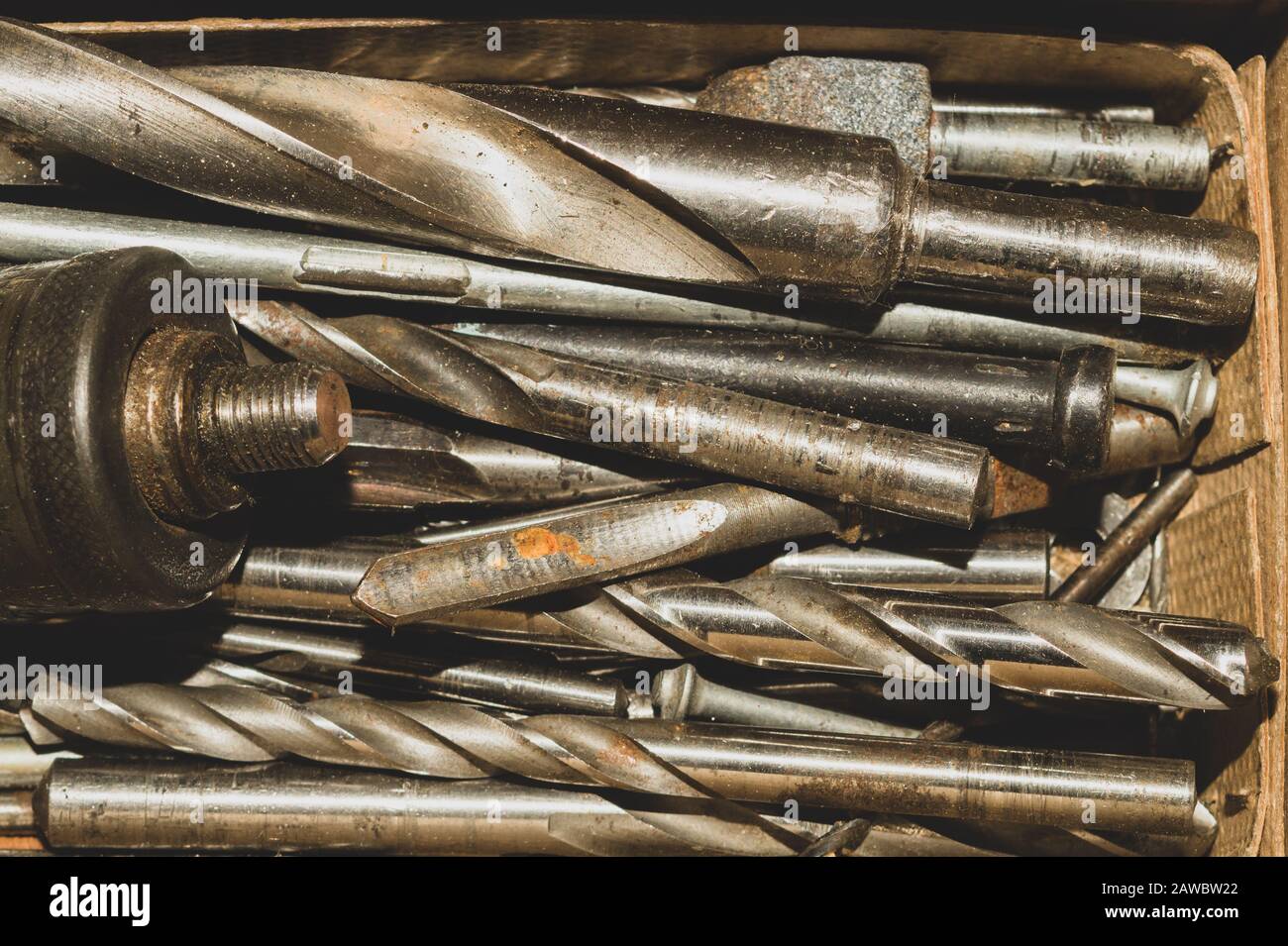 Drill bit case hi-res stock photography and images - Alamy